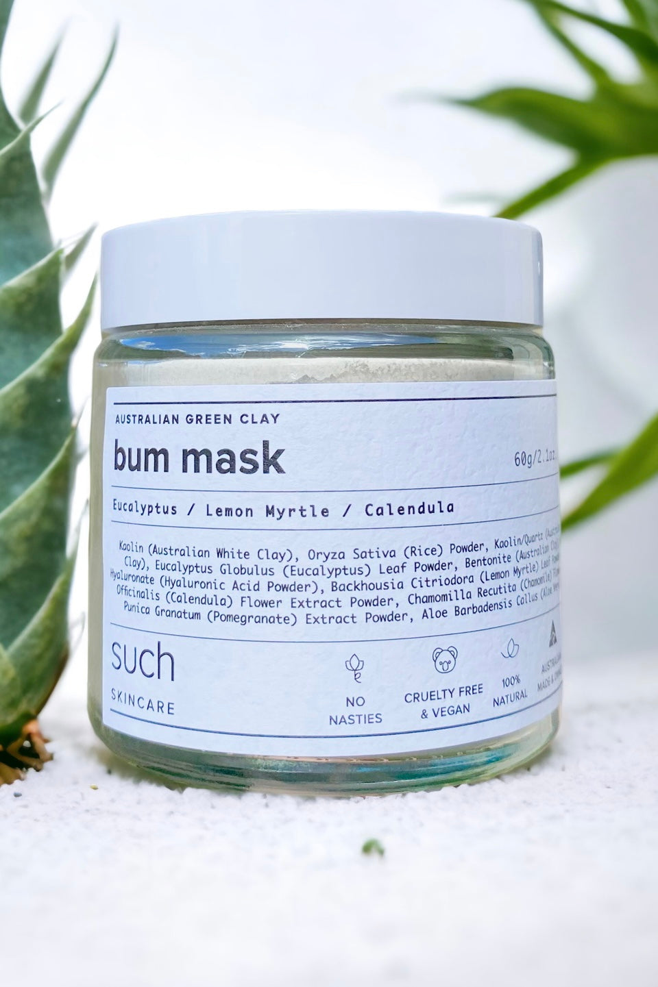 Bum Mask feat. Australian Green Clay - Beat Butt Acne | Such Skincare